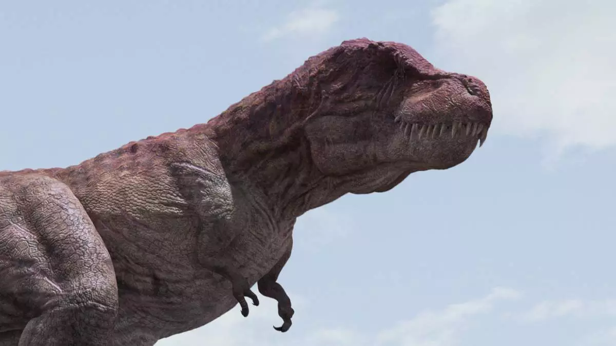 Tarbosaurus wuxuu ahaa bahal cunay hilibka.