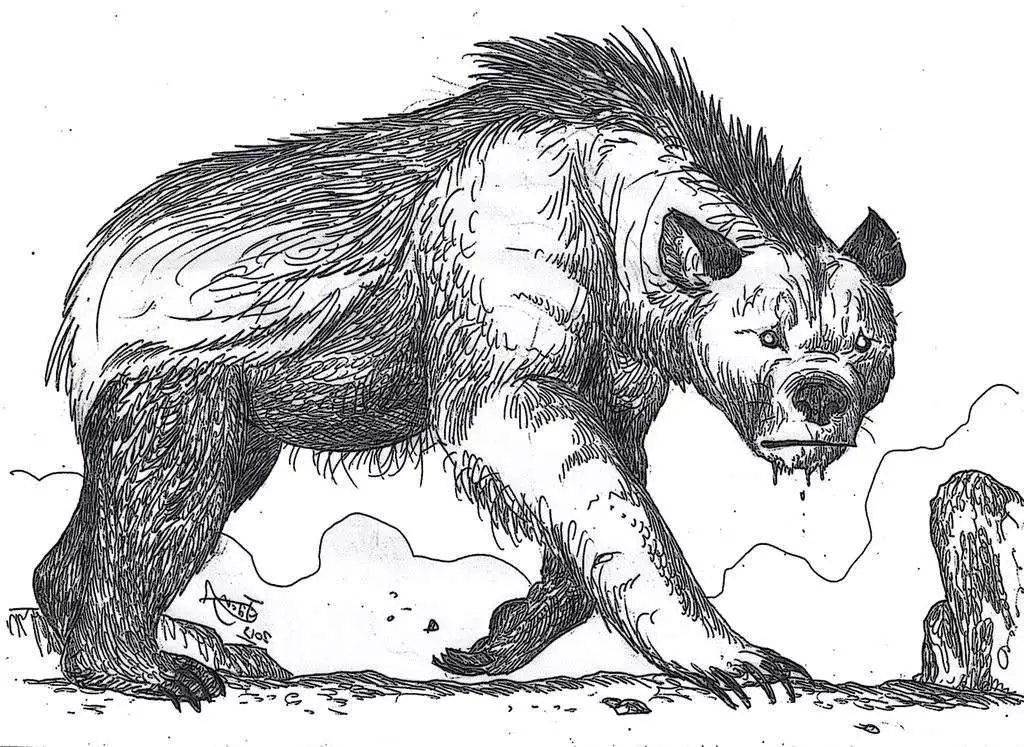 Ловците, които срещнаха Нанди, описаха създанието като огромна мечка, която умело се катери по дървета.