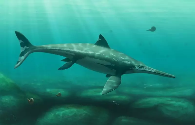 डायनासोर ichthyosaurus