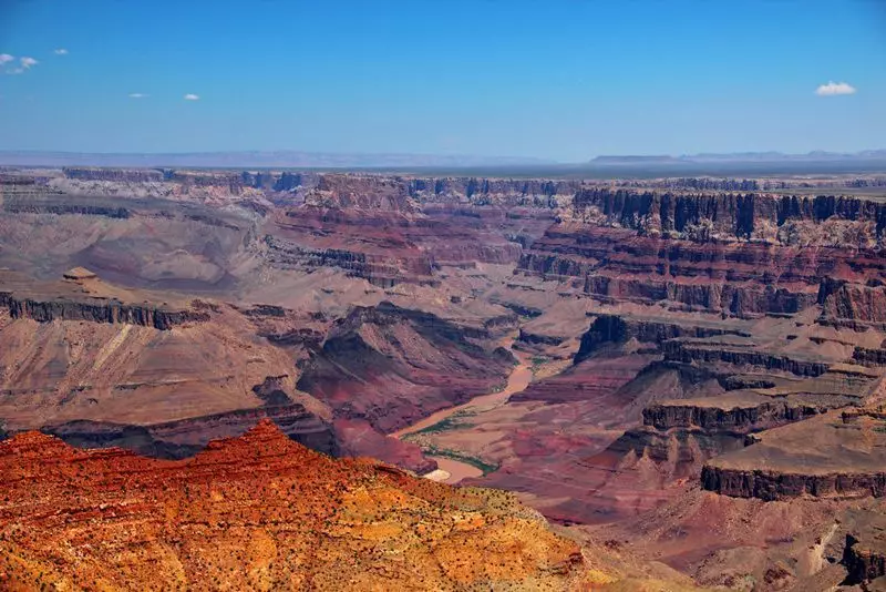 Luchtfoto van de Grand Canyon