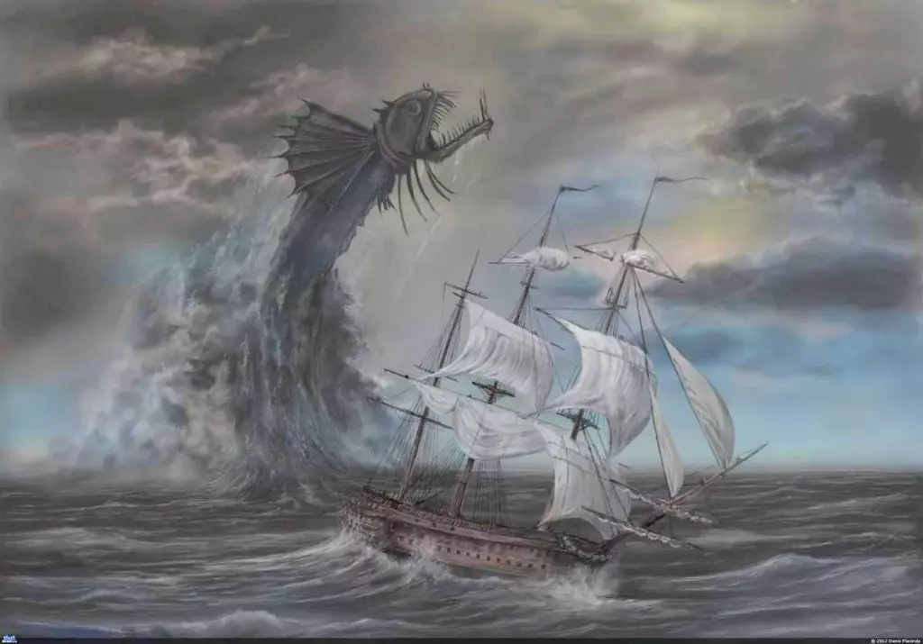 Monsters of the Russian seas: the Karadag monster.