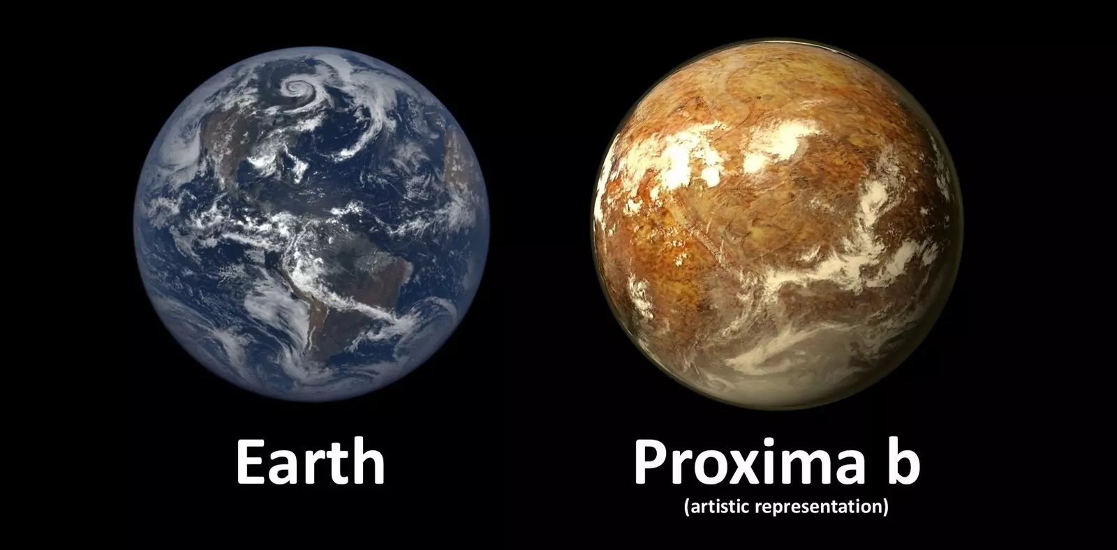 IProxima Centauri b ayihlukile kangako emhlabeni.