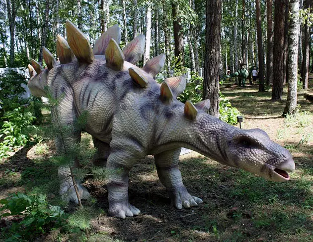 Masayendisiti pakutanga akanganisa stegosaurus kune kamba yekare