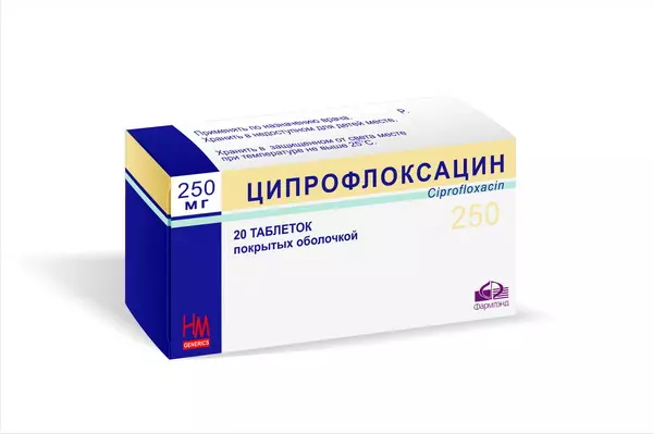 Ciprofloxacin do chait - treoracha úsáide 1836_1