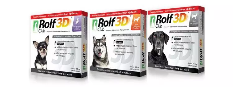 Guler Rolf Club 3D pentru câini