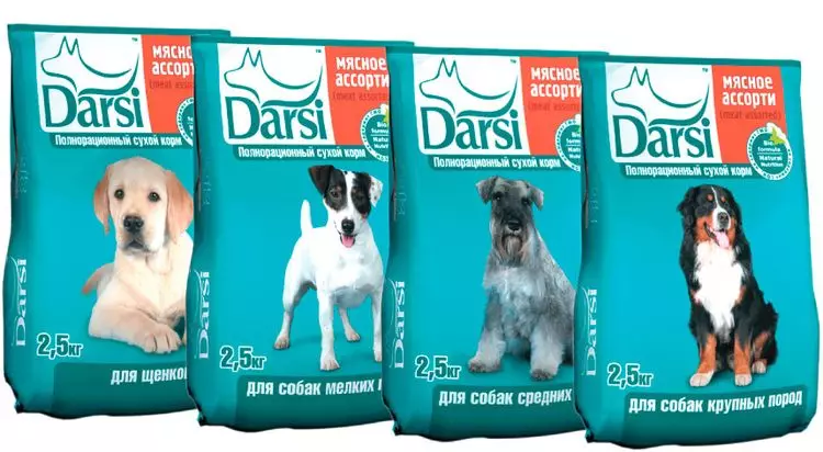 Mga dry food para sa mga Darcy dogs