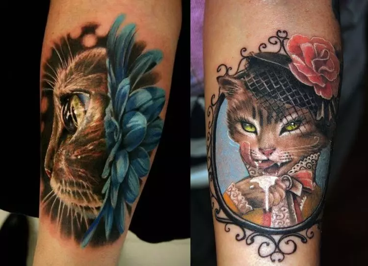 Katt tatuering