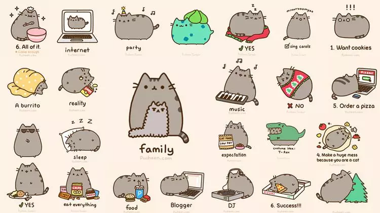 Pusheen the Cat: sary