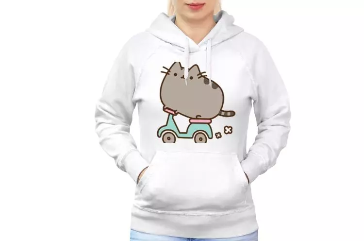 Pakaian dengan kucing Pusheen