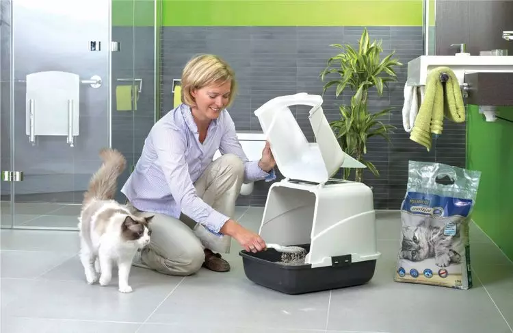 Bio toilet untuk kucing