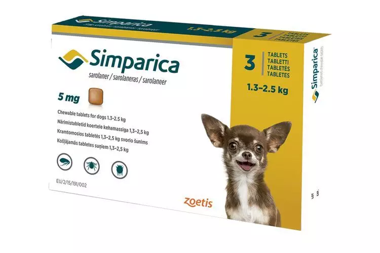 Иттер үчүн Simparica