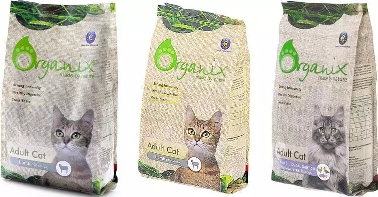 Trockenfutter für Katzen Organics