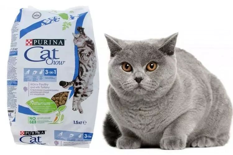 Purina Cat Chow 3 vienā kaķu barība ar ICD