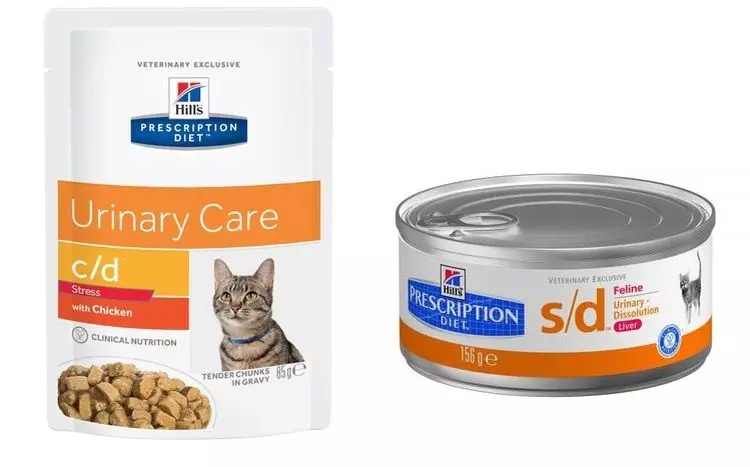 Hill's Prescription Diet food Feline s / d cat food for ICD